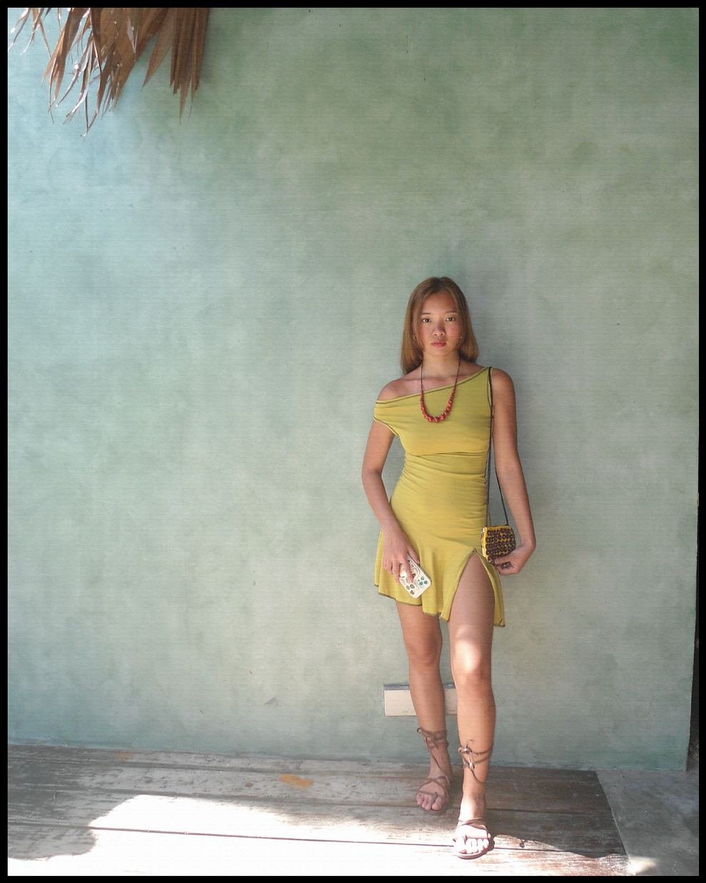 Nobya Dress in Seaweed* – Our Paraiso*